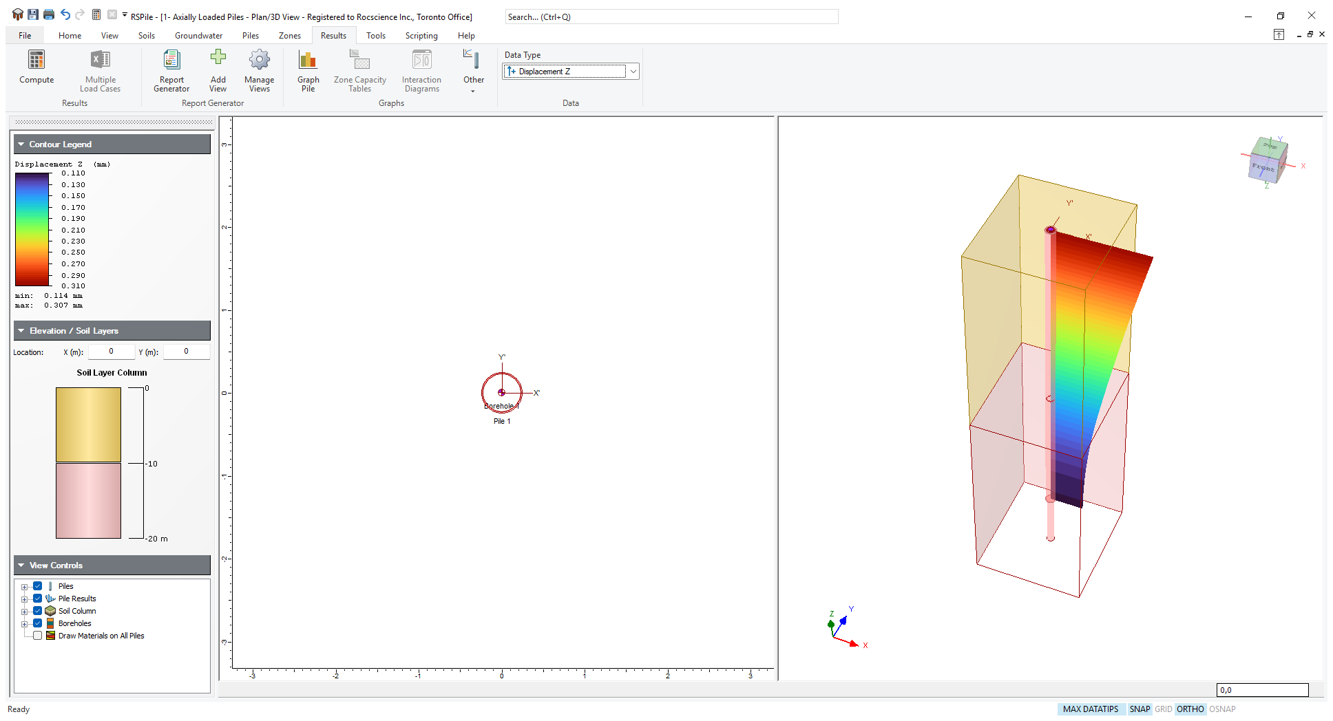 RSPile Tutorials | 1- Axially Loaded Piles